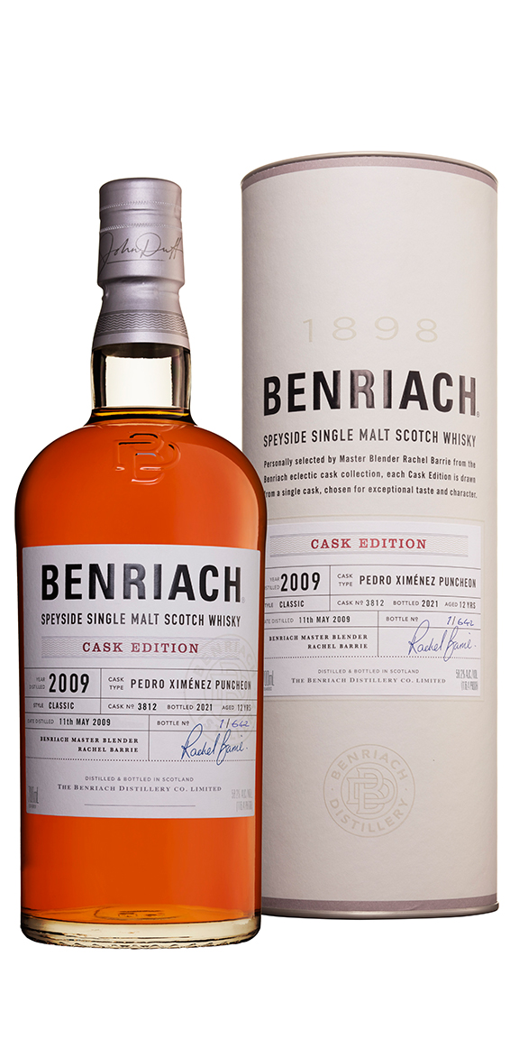 Benriach 12yr Cask Edition Speyside Single Malt Scotch Whisky | Astor ...
