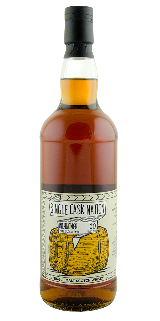 Single Cask Nation Inchgower 10yr Speyside Single Malt Scotch Whisky ...