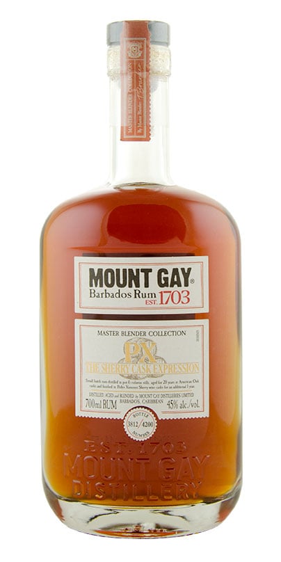 Mount Gay The Master Blender Collection PX Sherry Cask Expression ...