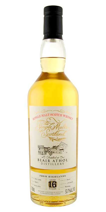 The Single Malts of Scotland Blair Athol 16 Year Single Malt Highlands ...