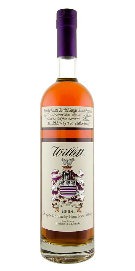 Willett Barrel 3827 10yr Single Barrel Kentucky Straight Bourbon ...